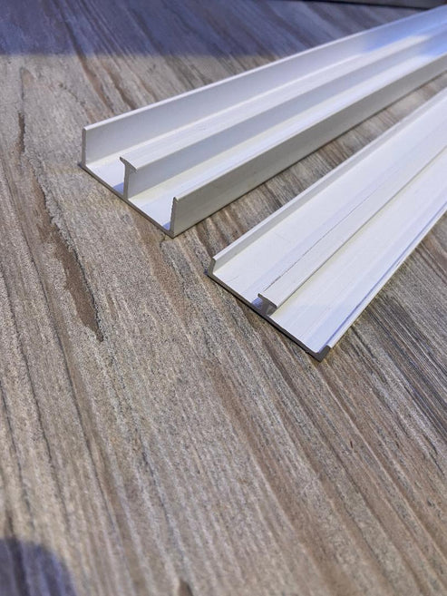 18mm Sliding Door Track Set White Free Mainland Delivery – Sliding ...