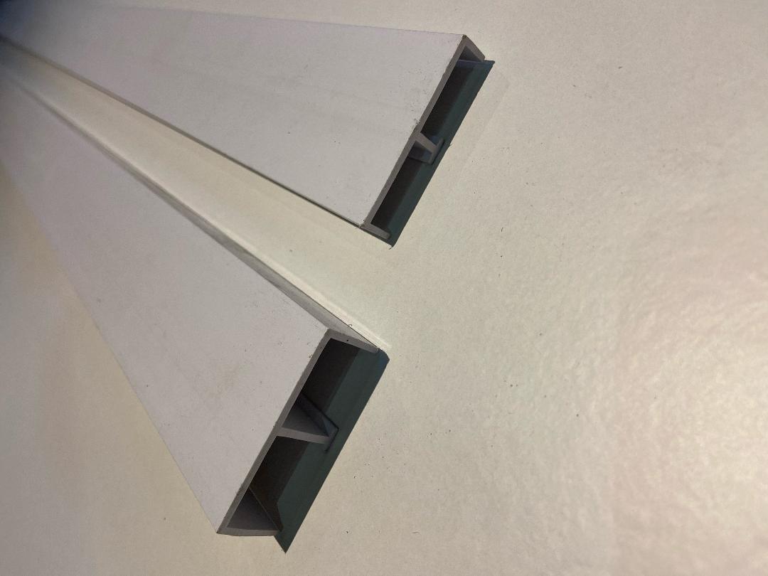 18mm Sliding Door Track Set White Free Mainland Delivery – Sliding ...